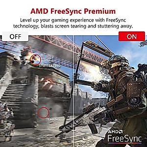 Z-Edge 24.5" Gaming Monitor, Z-Edge UG25I FHD 1920x1080 240Hz Gaming Monitor, 1ms Frameless LED, AMD Freesync Premium Display Port HDMI Built-in Speakers