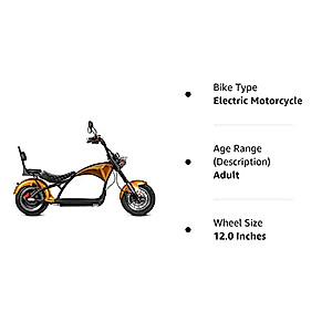 eAhora DOT Approved M1 2 Seat 2000W 37Mph Electric Motorcycle for Adults, 40 Miles 60V 30ah Lithium Battery, Street Legal 2 Person Electric Mopeds for Adults, Dual Hydraulic Brake for Urban Commuting