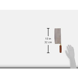 Winco Blade Chinese Cleaver w/ wooden handle – blade 8”x3 ½” overall length 12 ½”
