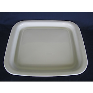 Corning Ware White Microwave Browner Grill Pan MW-3 (14 1/4" X 11 3/4") Vintage Collectible Cook Sear