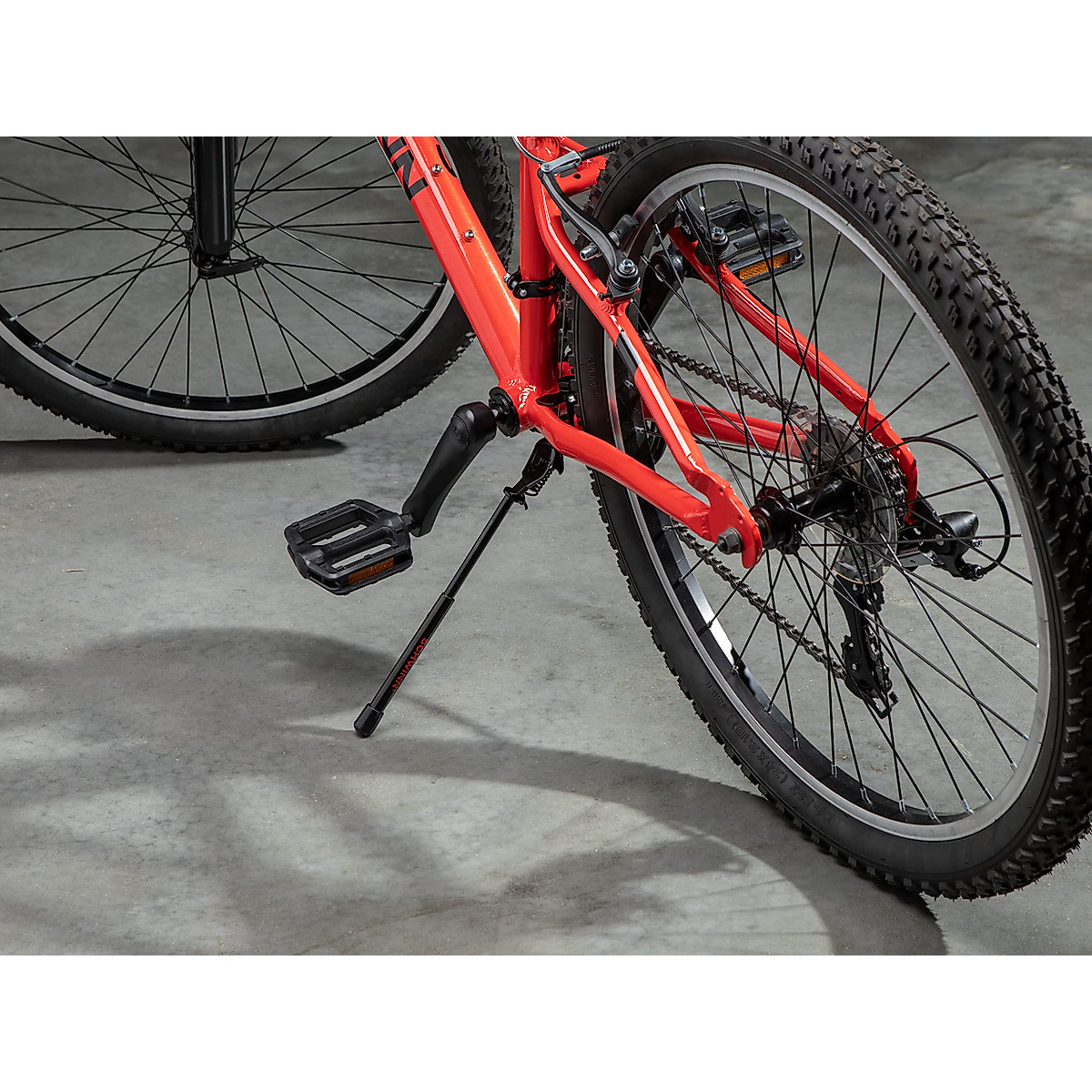 Schwinn Adjustable Bike Kickstand, Fits Kids Bikes 16 to 24 Inch Wheels, Easy Attach and Adjust Bicycle Parts and Accessories, Steel