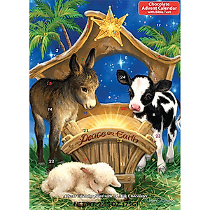 Peace on Earth Chocolate Advent Calendar (Countdown to Christmas)