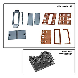 Outland Models Railroad Layout Large Factory with Inside Loading Dock 1:160 N Scale