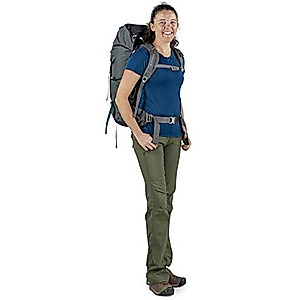 Osprey Renn 50L Women's Backpacking Backpack, Cinder Grey, One Size