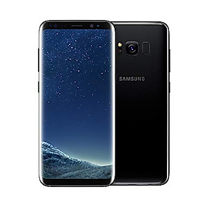 Samsung Galaxy S8 G950FD 64GB Midnight Black, Dual Sim, 5.8 inches, 4GB Ram, GSM Unlocked International Model, No Warranty