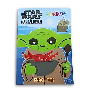 Colortivity The Mandalorian Baby Yoda Coloring and Activity Book Cover Varies 80 Pages