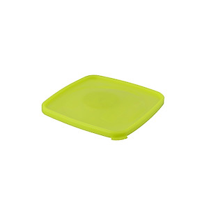 Arrow Home Products 00044 1-Quart Freezer Containers, 3-Pack, White/green