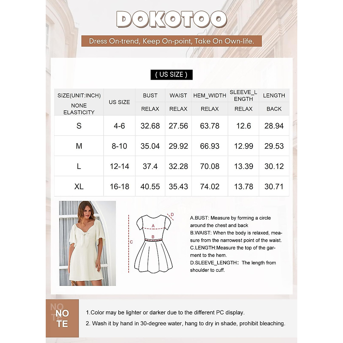 Dokotoo Summer Dresses for Women 2025 Casual Wedding Guest Spring Sexy V Neck Party Cocktail Elegant Short Sleeve Beach Dresses Fashion Outfits Mini Dress White