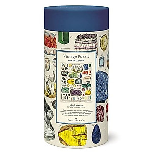 Cavallini Papers & Co. Minerologie 1,000 Piece Puzzle, Multi