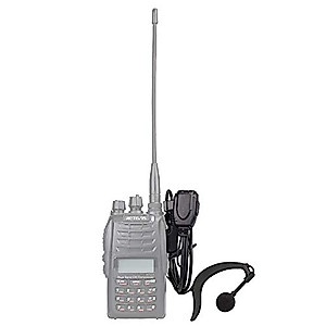Retevis Soft Earhook Walkie Talkie Earpiece with Mic, Coil Tube, Compatible RT22 RT21 RT68 RT22S H-777S RT15 RB29 Baofeng UV-5R Two Way Radio, G-Type Two Way Radio Earpiece 2 Pin(1 Pack)