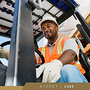 General Work Products GWP Heavy Duty Durable Cowhide Leather Driver Work Gloves for Truck Driving, 12 Pairs, Large