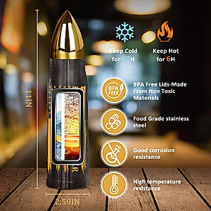 Gifts For Brother, Big Brothers Gift, Brother Bullet Tumbler, Stainless Steel Tumbler With Lid 17 Oz, Christmas Birthday Gifts, Birthday Gift For Brothers,Travel Coffee Mug