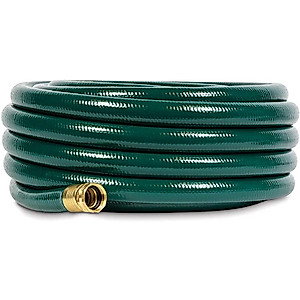 Gilmour 843501-1001 Flexogen Heavy Duty Watering Garden Hose 3/4in x 50 Feet, Green