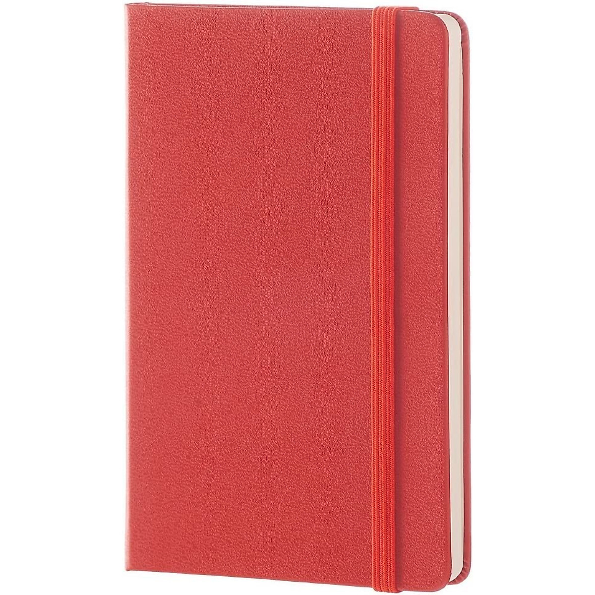 Moleskine Classic Notebook, Pocket, Ruled, Coral Orange, Hard Cover (8051272893571)