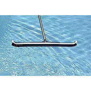 Poolmaster 36-Inch Aluminum-Back Swimming Pool Brush, Commercial Collection