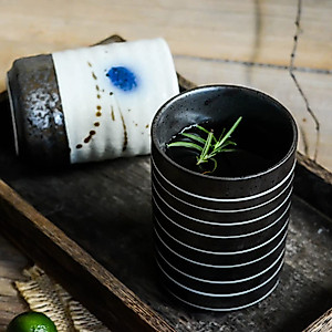 Hemoton 2pcs Japanese Tea Cup Ceramic Tea Mug Hot Drinks Mug Ceramic Coffee Mug Toast Mug Porcelain Tea Cups Chinese Tea Cups Tradition China Tea Cup Tea Glasses Pottery Ceramics Classical