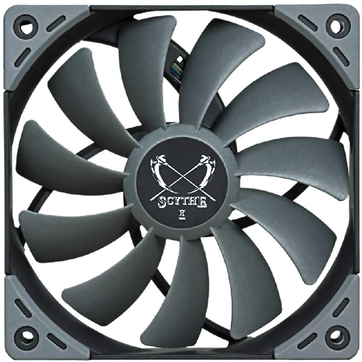 Kaze Flex 120 High Air Flow PC Case Fan, Fluid Dynamic Bearing,120mm x 25mm (PWN 4-pin, 1200RPM)