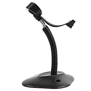 Adjustable Barcode Reader Stand, Premium ABS and Stainless Steel Material, Compatible with Multiple Scanner, Suitable for Supermarkets, Retail Stores