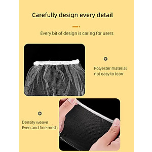 WEIYSHIGSH Kitchen Sink Strainer Mesh Bag- 200PCS Disposable mesh Sink Strainer Bags - Sink Drain Strainer - Suitable for Most Sizes of Kitchen Drainage Basket