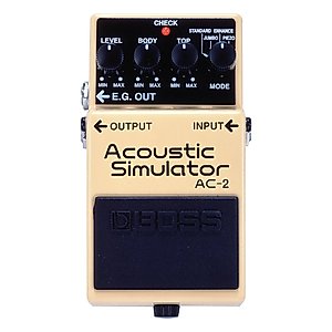 AC-2 BOSS Acoustic Effects Pedal