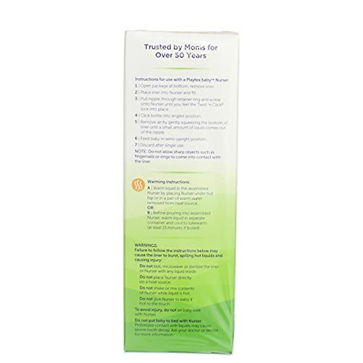 Playtex Drop-INS Liners (50) 4 oz