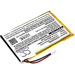SPANN Battery Replacement for Sony Portable Reader PRS-500, Portable Reader PRS-500U2, Portable Reader PRS-505, Part No: 1-756-769-11, 8704A41918, LIS1382(J) 3.7V