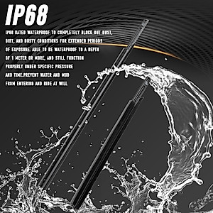 WEILEITE Exterior Window Moulding Belt Glass Sweep Felt Trim Seal Weatherstrip Kit Compatible with Toyota Tundra Double Cab 2007-2020 Replaces 68160-0C020 68210-0C020 68163-0C010 68164-0C010(4PCS)