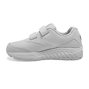 Brooks Addiction Walker V-Strap 2 Women's Walking Shoe - White/White - 10