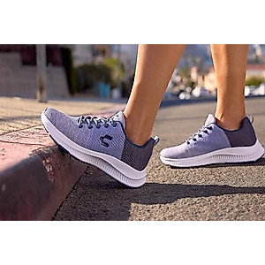 Charly Women's Trote 2.0 Athletic Shoes (Purple/White, us_Footwear_Size_System, Adult, Women, Numeric, Medium, Numeric_7)
