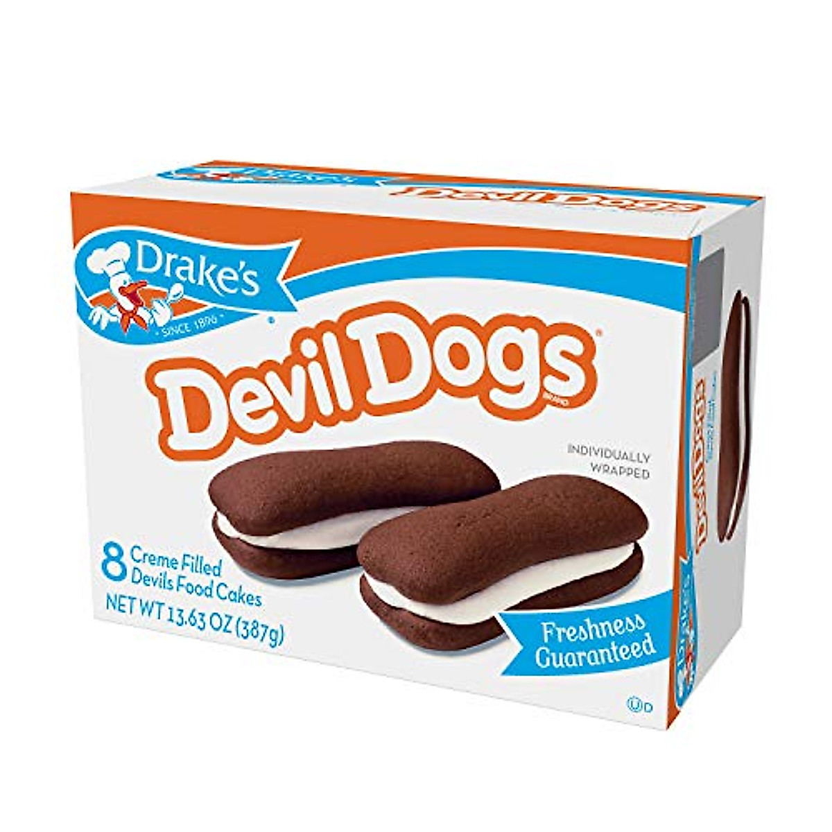 Drake's Devil Dogs, 13.63 oz, 8 Count
