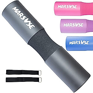 Barbell Pad Hip Thrust Pad Squat Pad Foam Sponge Pad for Squats, Lunges and Hip Thrusts,Provides Relief To Neck and Shoulders While Training,Suitable for The Use In The Gym(black)