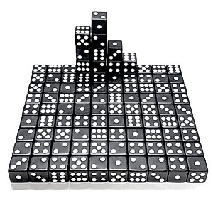 100 Pack 16MM 100 Dice