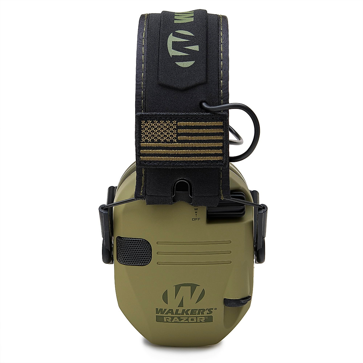 Walkers RAZOR SLIM ELECTRONIC MUFF - OD GRN PATRIOT