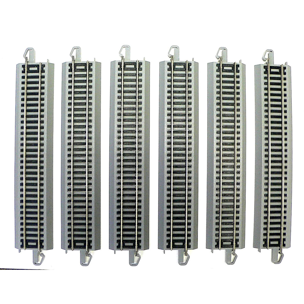 Bachmann HO Scale Bulk EZ-Track w/Nickel Silver Rail 9in Straight (1)