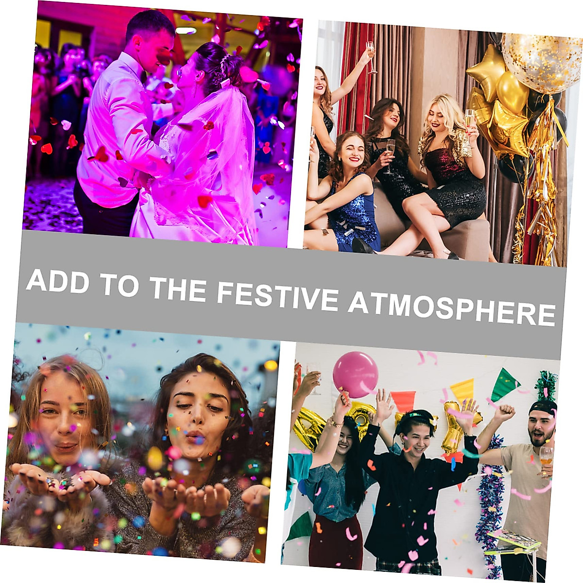 JOINPAYA 1 Pack cactus confetti star decor mexican decor plastic balloons pvc table scatter sprinkles Tropical party table Confetti Festival Sequins Party Decorative Confetti Party Confetti