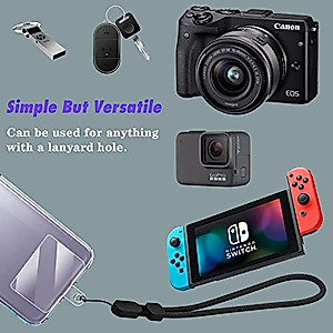 ZWZY Cell Phone Lanyard Strap Holder for Around The Hand with Wrist Tether Tab for Most Full Coverage Phones Case