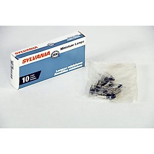 Sylvania 120PSB Miniature Lamp Light Bulb 34557 (Pack of 10)