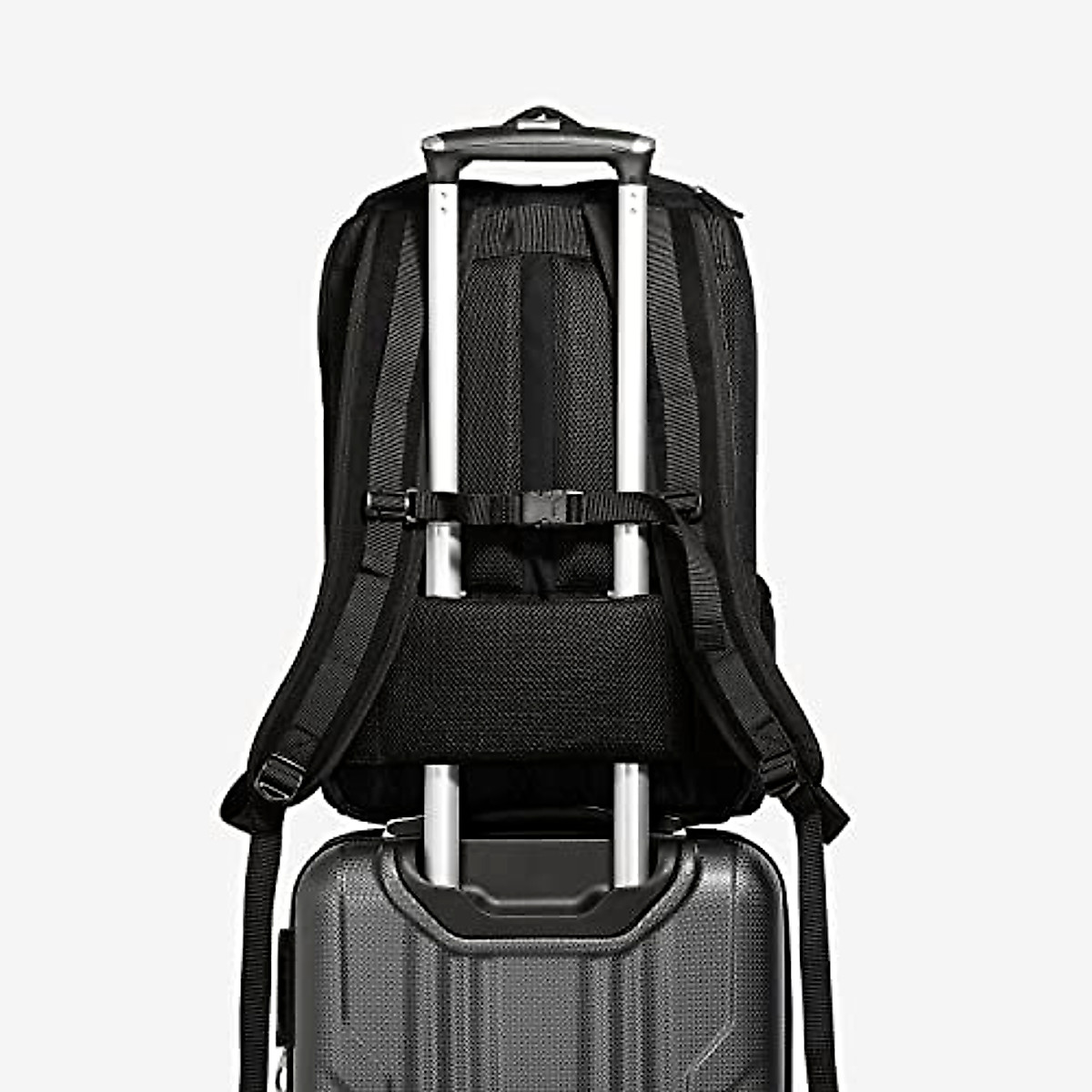 eBags Pro Slim Laptop Backpack (Solid Black)