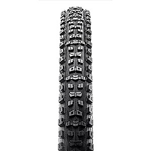 MAXXIS Aggressor Folding Dual Compound Exo/tr Tyre - Black, 27.5 x 2.50-Inch
