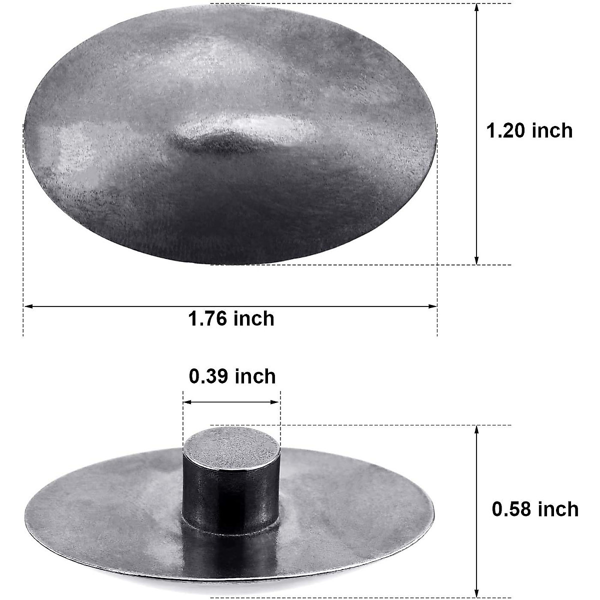 Tungsten Canopy Weight for Derby Cars (one 3.5 oz Canopy) for Faster Speed