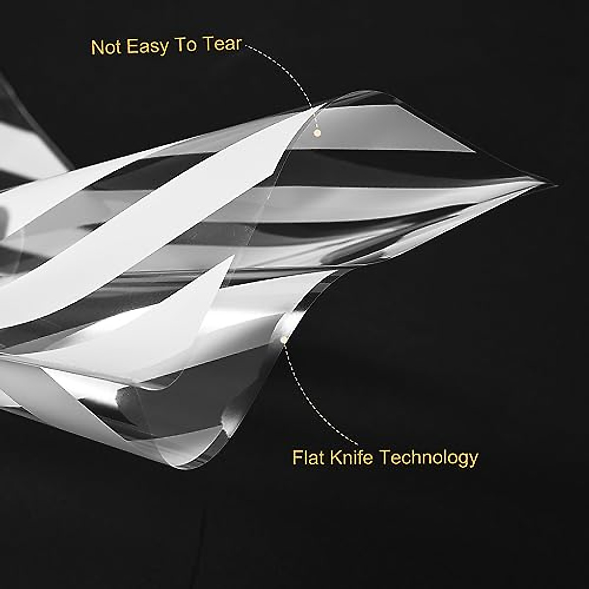 uxcell 100 Pcs Clear Cello Bags, Round Spot Flat Plastic Cello Treat Bags with Gold Twist Ties Gift Bags Cookie Bags for Christmas Snacks Candy Cookie Gifts, White