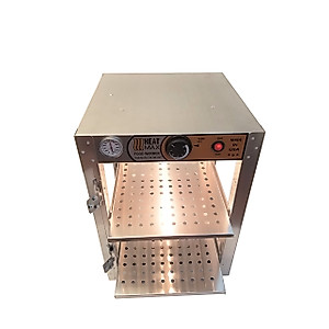 HeatMax Commercial Food Warmer Pizza Pastry Hot Countertop Display Case 14x14x20