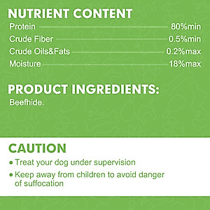 MON2SUN Dog Rawhide Rolls Twist Sticks 6.5 Inch Dog Chew Treats Natural Flavor 60 Count for Puppy and Small Dogs