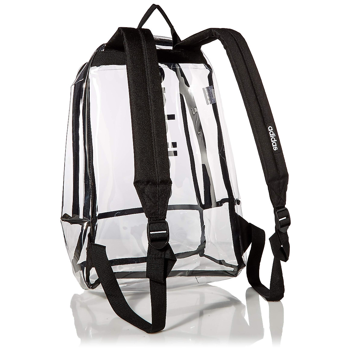 adidas Linear Backpack, Black Clear, One Size