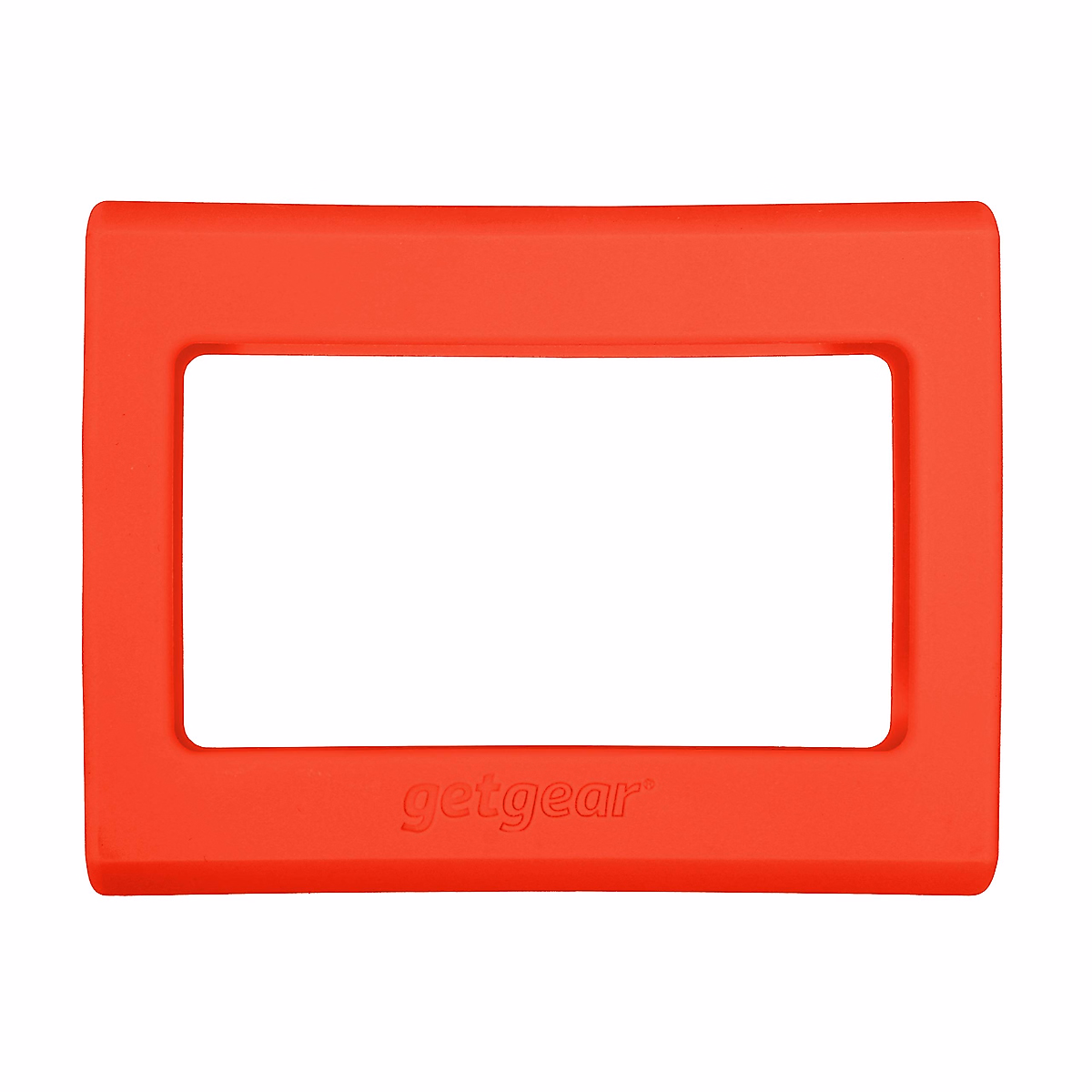 getgear Silicone Bumper for Samsung Portable SSD T5, Strong-Shock Absorbing, Slip-Resistant - Red