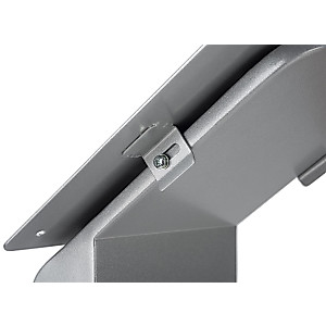 Displays2go, TV Touchscreen with Wheels, – Silver (DRTV3260SV)