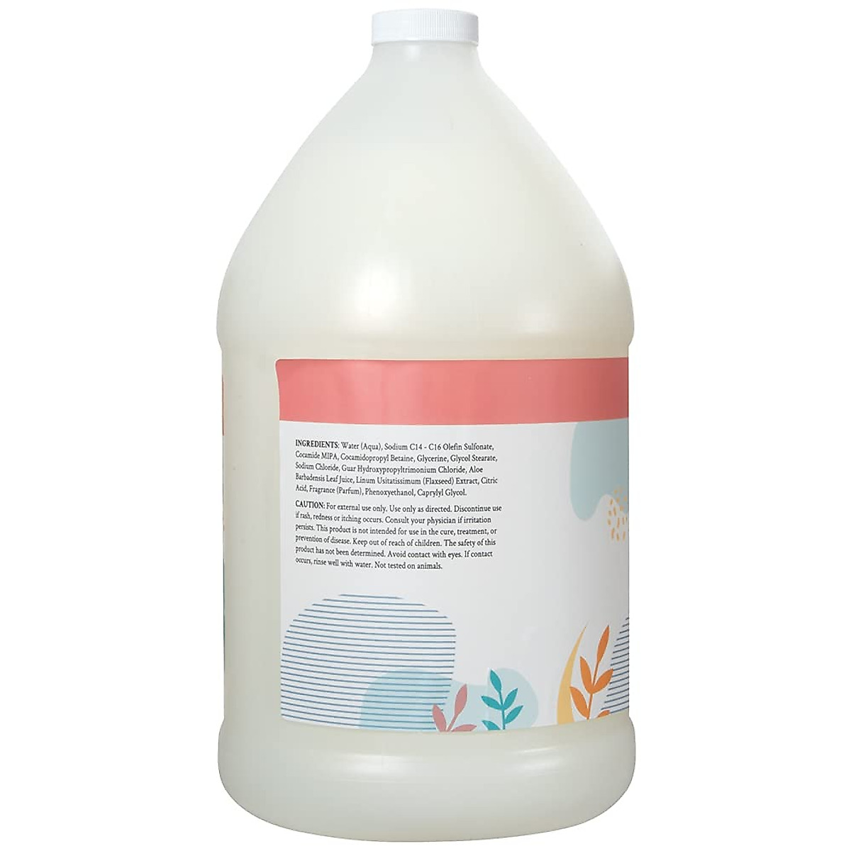 Ginger Lily Farms Botanicals All-Purpose Liquid Hand Soap Refill, 100% Vegan & Cruelty-Free, Apple Pear Scent, 1 Gallon (128 fl. oz.)