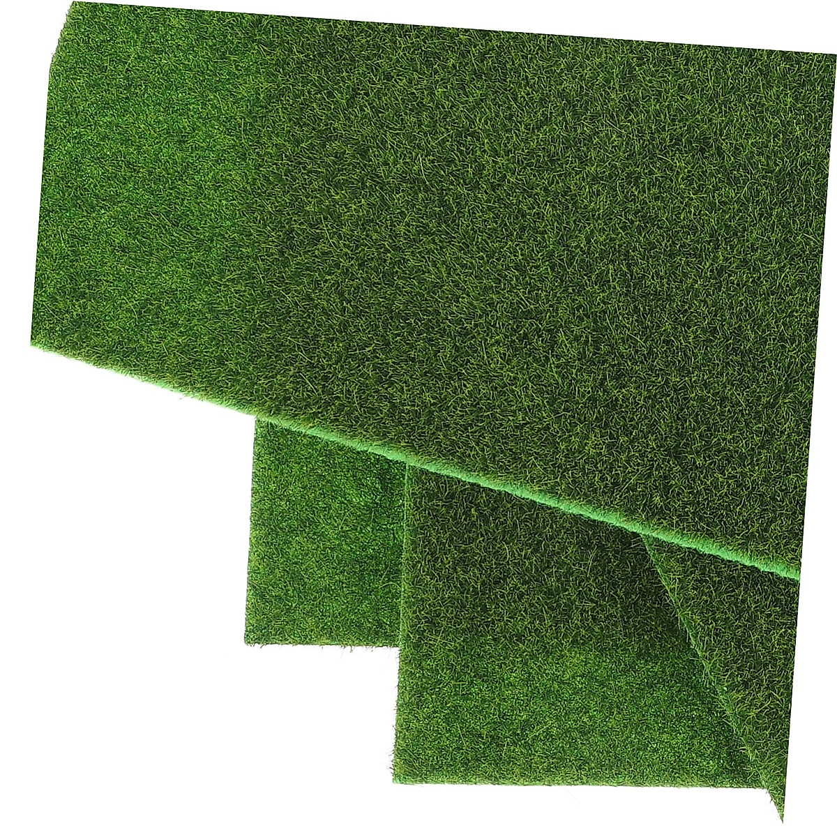 GANAZONO 16 pcs Fairy Grass Outdoor Grass Tiles Craft Decor Artificial Garden Grass Outdoor Area Rug Artificial Lawn Decoration Turf Grass Patio Turf Mat Fake Greenery Flaky Artificial Tree