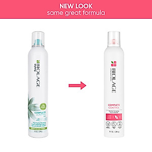 BIOLAGE Paraben-Free Styling Complete Control Hairspray For All Hair Types - Adjustable Control Hairspray For Volume, Texture & Hold, 10 Oz