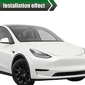 CHEDA Fender Flares, Compatible with 2016-2021 Tesla Model X, Front Right Passenger Door Wheel Cover Fender Arch Flare Mold, 1PC